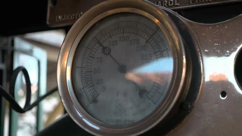 Valve of a 19th century USA train powere... | Stock Video | Pond5