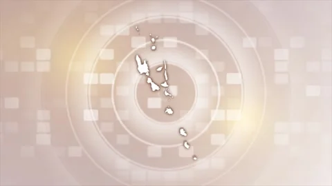 Vanuatu Animated Map | Stock Video | Pond5