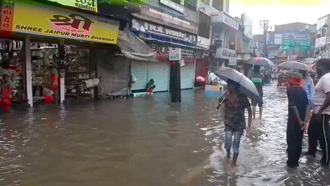 Varanasi Floods Stock Video Footage | Royalty Free Varanasi Floods ...