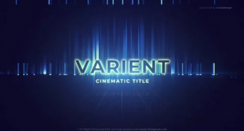 Varient Cinematic Titles ~ After Effects Template #150105855