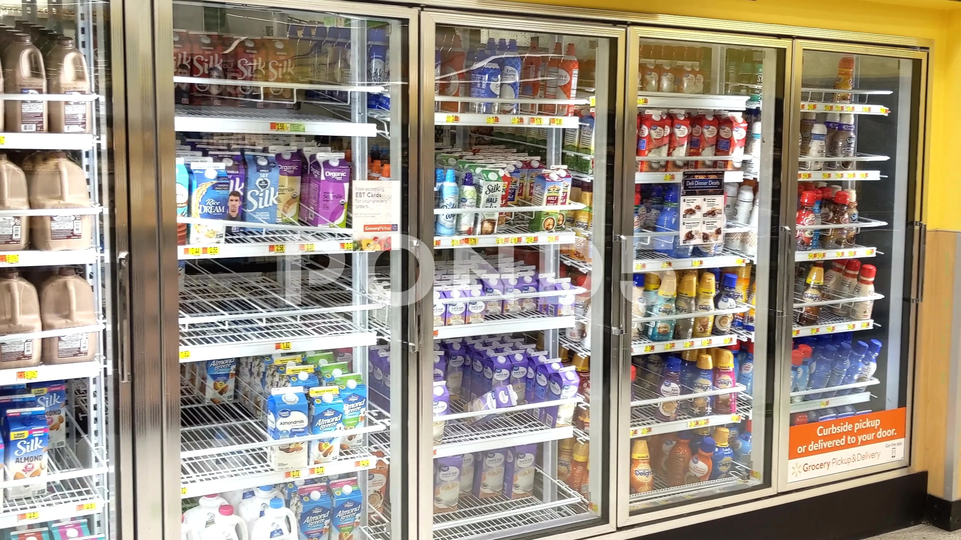 Walmart Dairy Aisle Silk Almond Milk At Walmart Cozy Country Living
