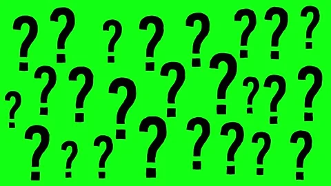 Various Question Marks Pop up Cartoon Ef... | Stock Video | Pond5