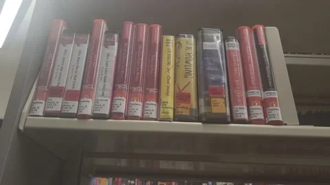 Various VHS Library | Stock Video | Pond5