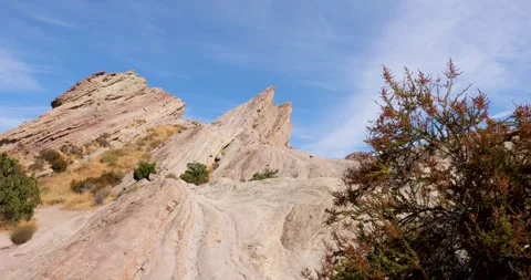Vasquez Rocks, near Agua Dolce, in Los A... | Stock Video | Pond5