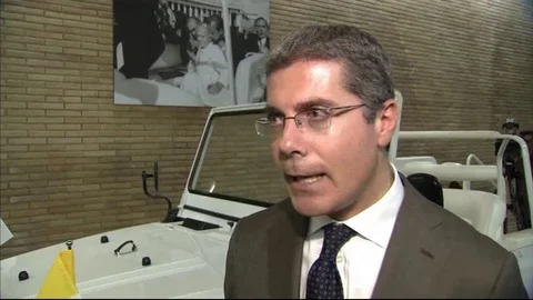 VATICAN: Do popes have the coolest car ... | Stock Video | Pond5