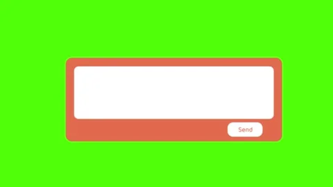 Vector design of a text message space on... | Stock Video | Pond5