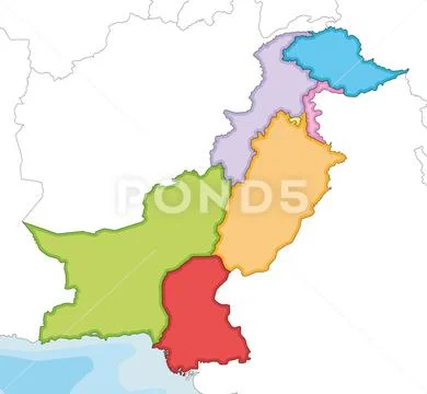 Blank Map With Provences Premium Vector | Netherlands Map With