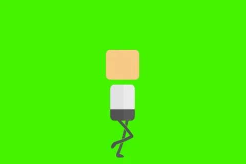 Vector Man Walking - Animation - Hand-D... | Stock Video | Pond5