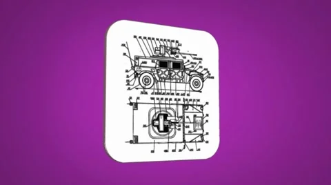 Vector Map intro - Army Wagon - Transit... | Stock Video | Pond5