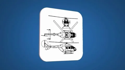 Vector Map intro - Police Helicopter - T... | Stock Video | Pond5