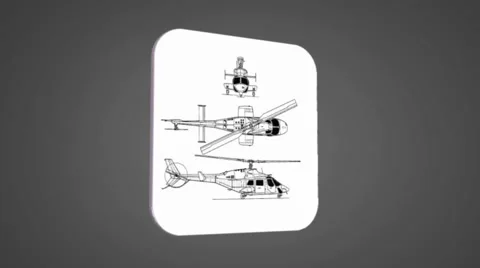 Vector Map intro - Rescue Helicopter - T... | Stock Video | Pond5