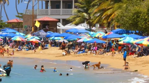 VEGA BAJA, PUERTO RICO - View of People ... | Stock Video | Pond5