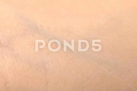 Veiny human skin texture. Detail healthy pink skin background. Young ...