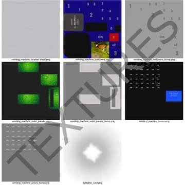 3D Model: Vending Machine 3 3D Model #91527231 | Pond5