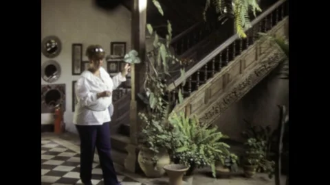 Venezuela 1975, 70s Caracas Hotel Interi... | Stock Video | Pond5