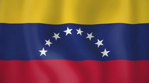 Venezuela animated flag. Seamless loop. ... | Stock Video | Pond5