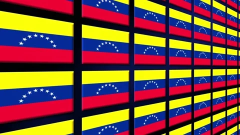 Venezuela Flag Animated Background 3d An... | Stock Video | Pond5