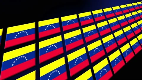 Venezuela Flag Animated Background 3d An... | Stock Video | Pond5