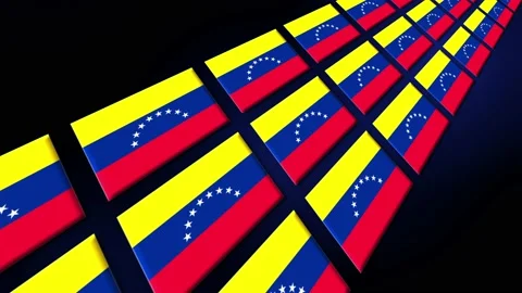Venezuela Flag Animated Background 3d An... | Stock Video | Pond5