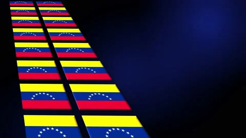 Venezuela Flag Animated Background 3d An... | Stock Video | Pond5