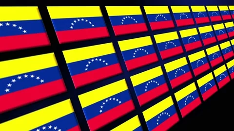 Venezuela Flag Animated Background 3d An... | Stock Video | Pond5