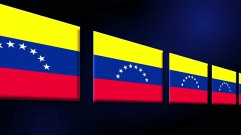 Venezuela Flag Animated Background 3d An... | Stock Video | Pond5