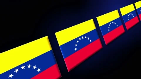 Venezuela Flag Animated Background 3d An... | Stock Video | Pond5