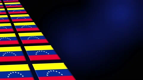 Venezuela Flag Animated Background 3d An... | Stock Video | Pond5