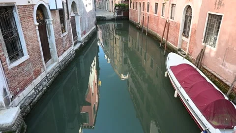 Venice, Italy - Historic buildings betwe... | Stock Video | Pond5