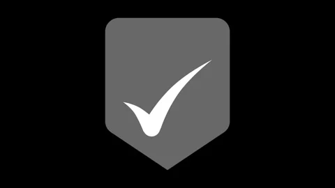verification check mark approval animati... | Stock Video | Pond5