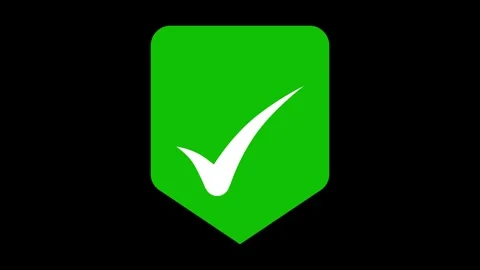verification check mark approval animati... | Stock Video | Pond5