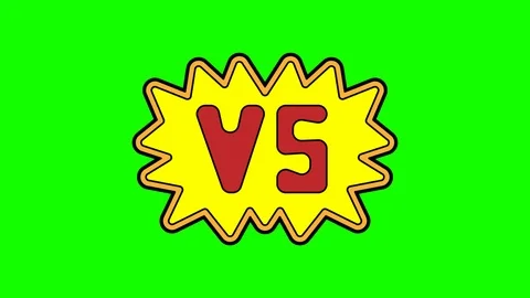 Vs Green Screen Stock Footage ~ Royalty Free Stock Videos | Pond5