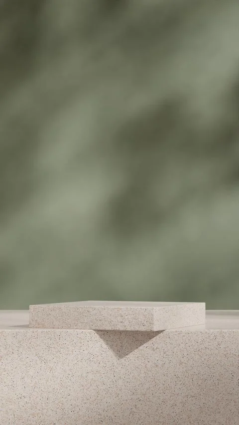 Vertical 3D render template background o... | Stock Video | Pond5