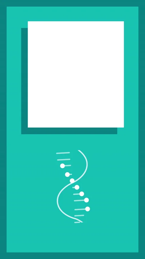 Vertical 4k video of abstract DNA strand... | Stock Video | Pond5