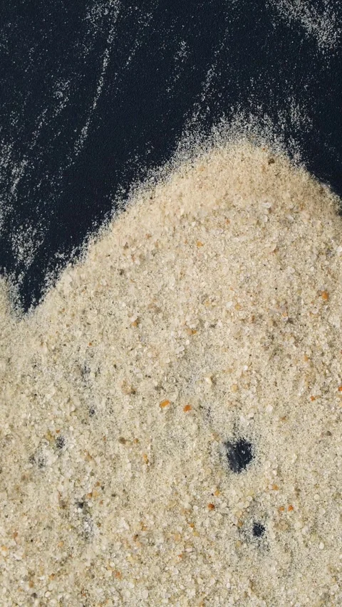 Vertical abstract sand texture blowing o... | Stock Video | Pond5