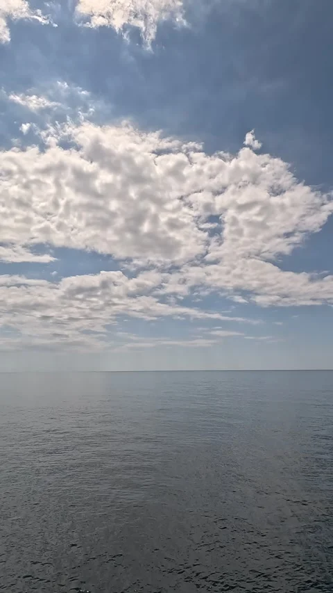 Vertical aerial view on sea water surfac... | Stock Video | Pond5