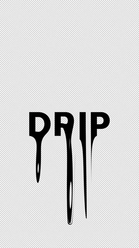 Drip Font Stock Video Footage | Royalty Free Drip Font Videos | Pond5