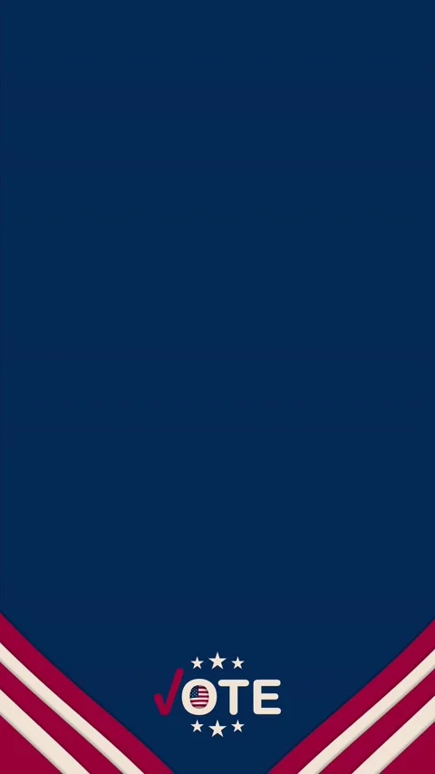 Vertical Animation of Vote text banner a... | Stock Video | Pond5