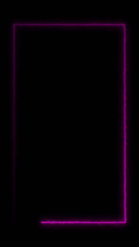 vertical dark purple neon frame overlay ... | Stock Video | Pond5