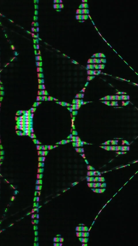 Vertical digital art glitch fluid liquid... | Stock Video | Pond5