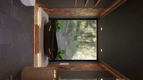 Vertical dolly backward shot of a black ... | Stock Video | Pond5