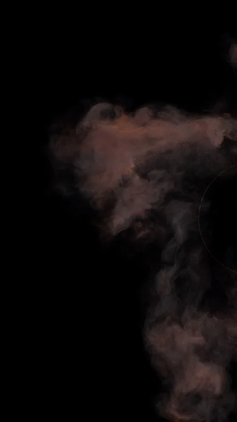 Vertical fire and smoke shockwave VFX el... | Stock Video | Pond5