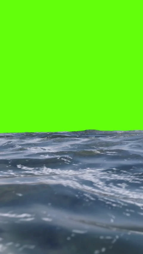 Vertical Green Screen Shot of the Surfac... | Stock Video | Pond5