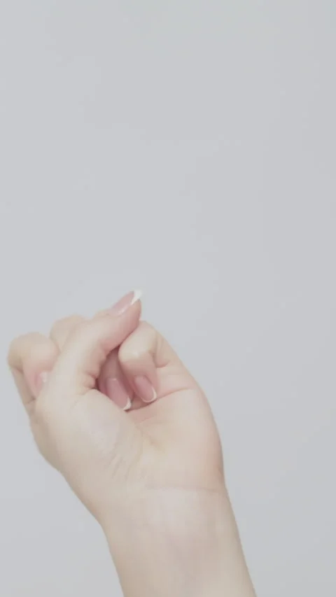 Vertical hand gesture countdown timer fi... | Stock Video | Pond5