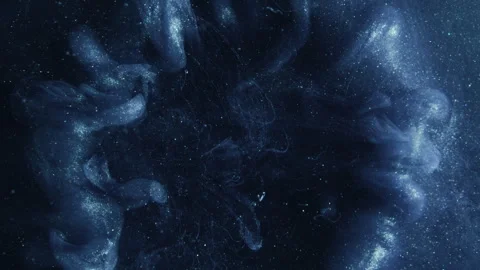 Vertical ink explosion background blue g... | Stock Video | Pond5