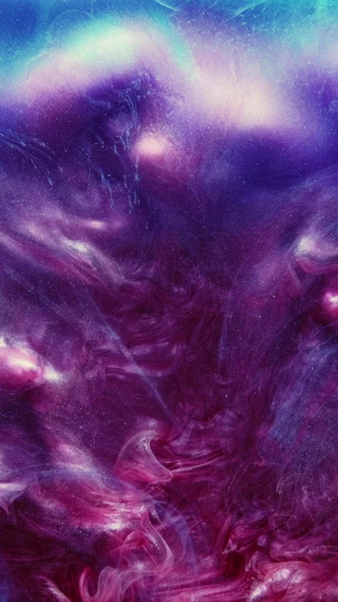 Vertical ink splash color explosion purp... | Stock Video | Pond5