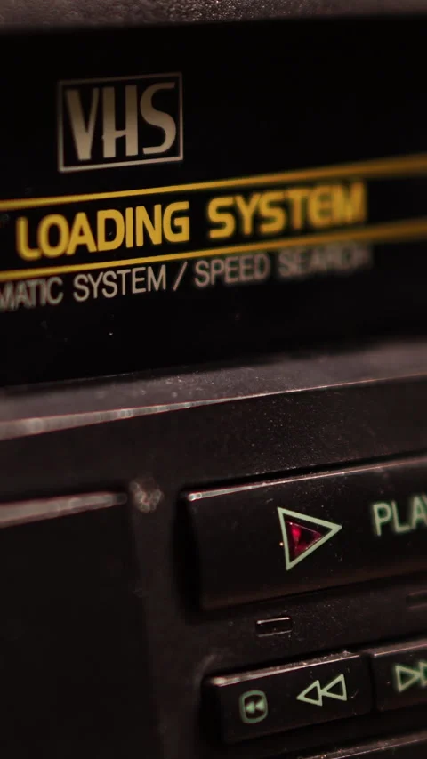 Inserting Vhs Tape Stock Video Footage | Royalty Free Inserting Vhs ...