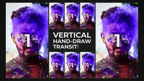 Vertical Liquid Hand Drawn Transitions | After Effects ~ After Effects ...