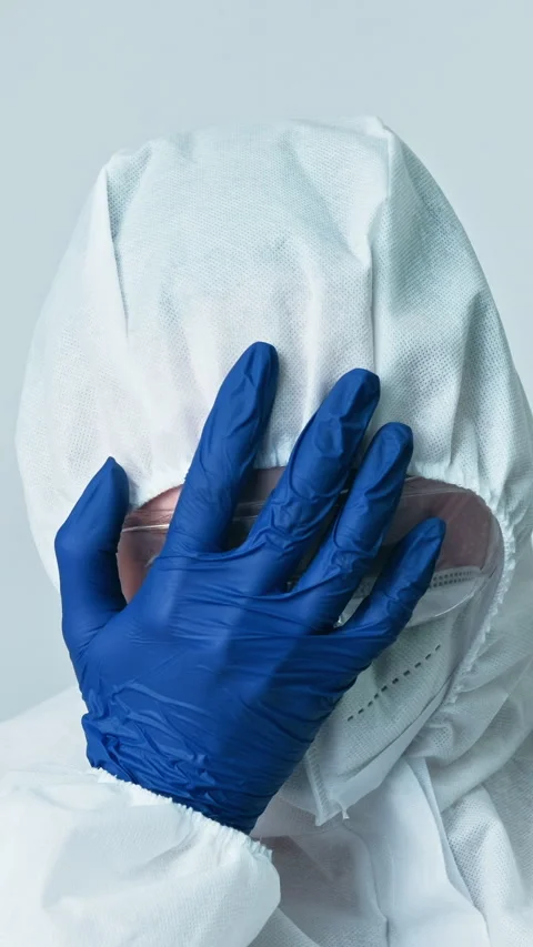 Vertical medical fail scientist woman fa... | Stock Video | Pond5