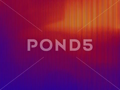 Vertical orange scanline illustration with light leak background ...